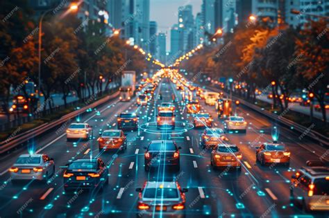 Premium Photo Autonomous Transportation Systems For Reducing Traffic Congestion