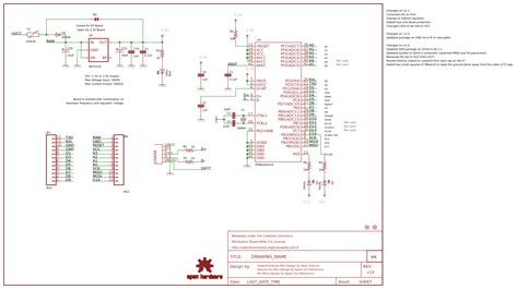 Arduino Pro Micro Schematic Resources Easyeda