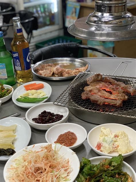 마산 합성동맛집 숯불에 구워먹는 유림갈비 네이버 블로그