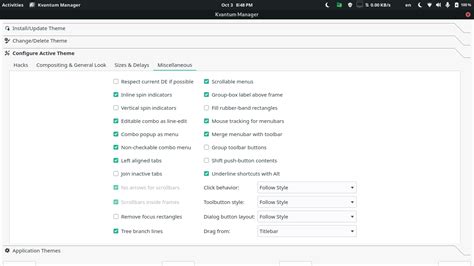 some qt based applications are showing theming problem gnome
