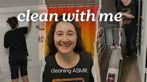 Clean With Me Cleaning Asmr Youtube
