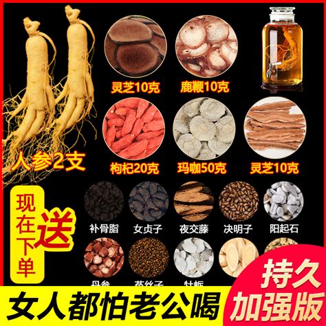 泡酒料男性滋补材料锁阳男用养生酒十全大补特好药酒药材枸杞玛卡 虎窝淘