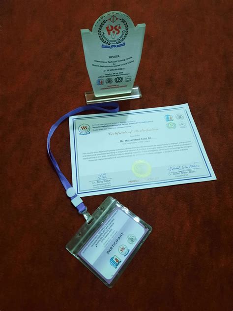 Muhammad Asad Ali On Linkedin I Am Pleased To Share My Participation In Comstech Pvs