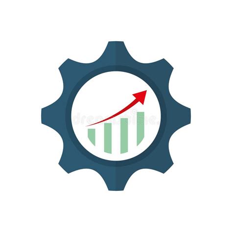 Isolated Workflow And Infographic Design Stock Illustration