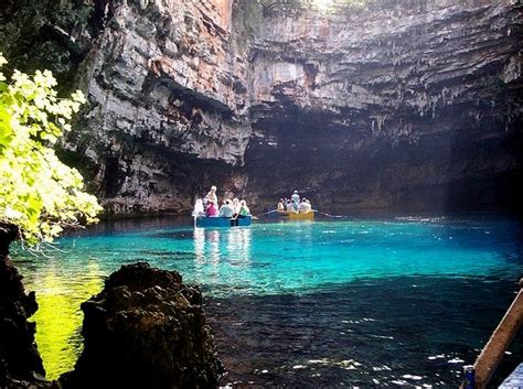 Stunning Nature Of Melissani Cave Greece I Like To Waste My Time