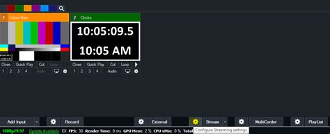 Using Vmix With Theolive