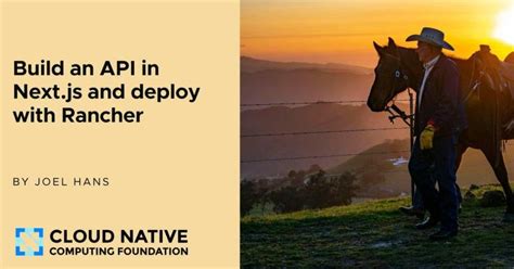 Donald Lutz On Linkedin Build An Api In Nextjs And Deploy With Rancher