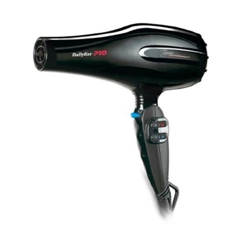 BaByliss Pro Фен Tiziano, 2300 Вт, 2 насадки, черный купить с доставкой