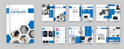 Premium Vector Product Catalog Design Layout Templates