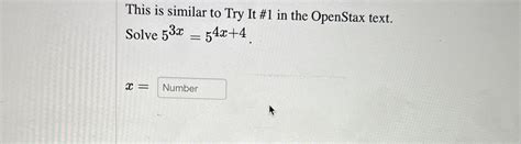 Solved This Is Similar To Try It 1 ﻿in The Openstax