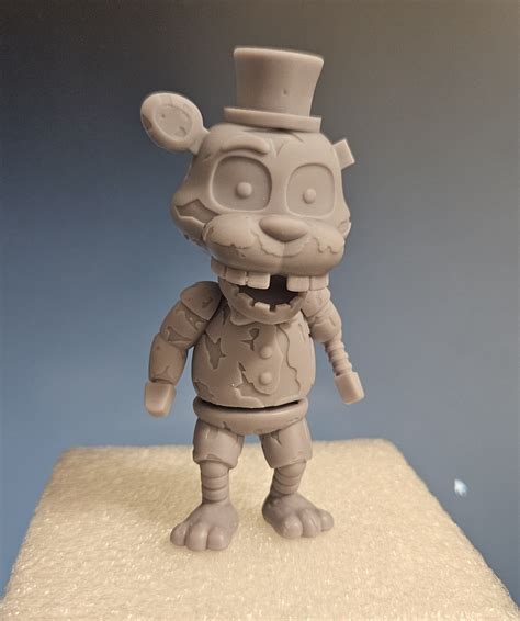3d File Five Nights At Freddys Fnaf Ignited Freddy 3d Print 🎃・3d