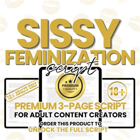 Sissification Etsy