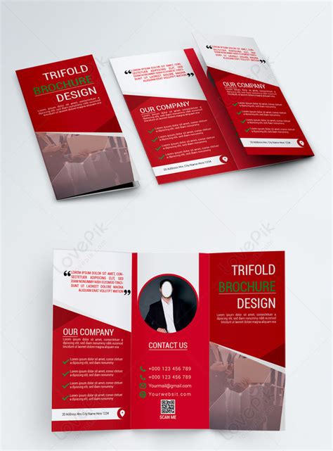 브로셔 템플릿 크리에이티브 트라이폴드 이미지 사진 450164768 무료 다운로드