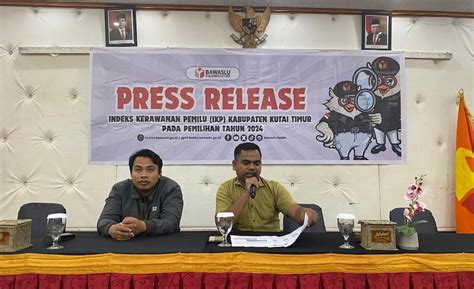 Bawaslu Kutai Timur Umumkan Pemetaan Kerawanan Pemilu 2024 Ada