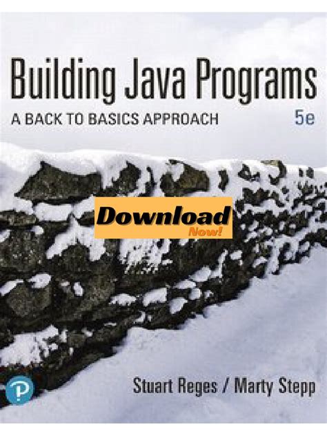 Testbank And Solutions For Building Java Programs A Back To Basics