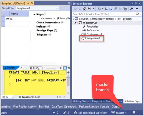 Use The Transactsql Editor To Create Database Objects