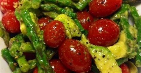 Asparagus Tomato And Avocado Salad Delicious Vegan Keto Recipes For