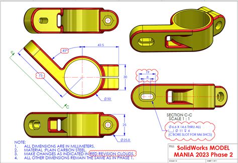 Solidworks Model Mania 2024 Phase 2