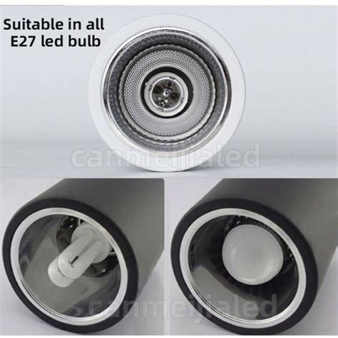 Free Replaceable Bulb】 Led Downlight Surface E27 Ceiling Light Spotlight 354 Inches For Home