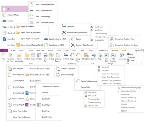 Gem For OneNote Office OneNote Gem Add Ins One Note Microsoft Onenote Template One Note Tips