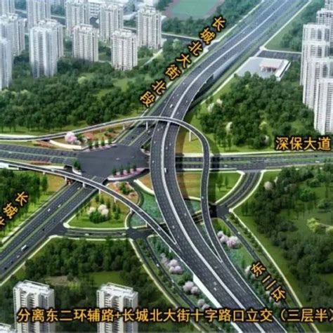 保定市东二环快速路计划年底开通项目首座跨线桥箱梁架设完成 来源 复兴东路 市政