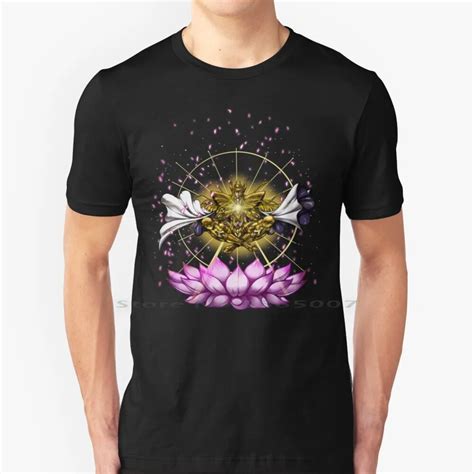Virgo Shaka T Camisa 100 Algod O Cavaleiros Do Zod Aco Virgo Shaka Ouro