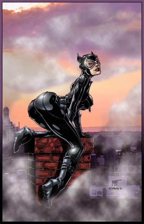 Catwoman By Kenhunt By Richmbailey On Deviantart Dc Comics Batman