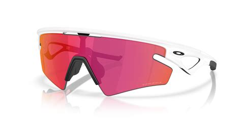 Sphaera™ Slash Prizm Field Lenses Matte White Frame Sunglasses