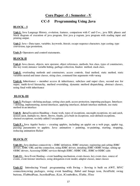 Bsc Sem5 Pdf Method Computer Programming Class Computer