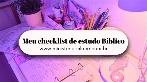 Como Estudar a Bíblia Checklist para ajudar você