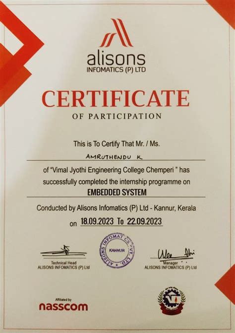 Amruthendu K On Linkedin Successfully Completed One Week Internship