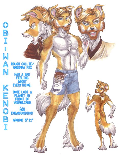 Obi Wan Kenobi Anthro Reference By Wielderofthewind On Deviantart
