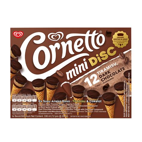 Cornetto Mini Chocolate Vanila Walls Indonesia