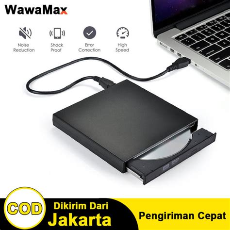 Cd Rom Drive External Dvd Drive Slim Portable Optical Drive Writer