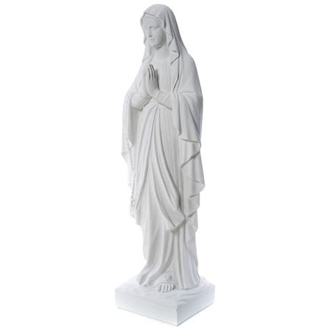 Our Lady Of Lourdes 100 Cm Statue In Reconstituted Carrara Online