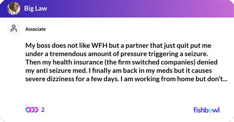 My Boss Does Not Like WFH But A Partner That Just Fishbowl