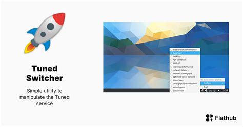 Install Tuned Switcher On Linux Flathub