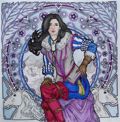 The Witcher Coloring Pages