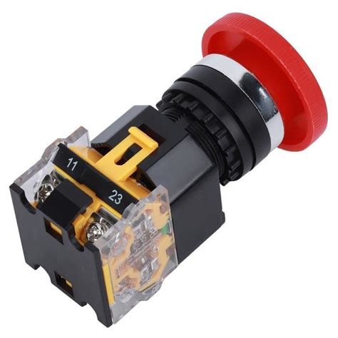 EJ life enfoncer pièces bouton poussoir d arrêt d urgence sur Off accessoire industriel