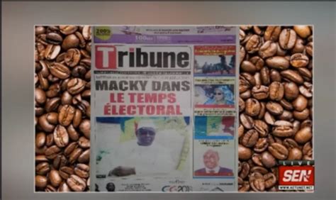 Revue de presse Wolof SENTV du mercredi décembre par Ahmed Aidara