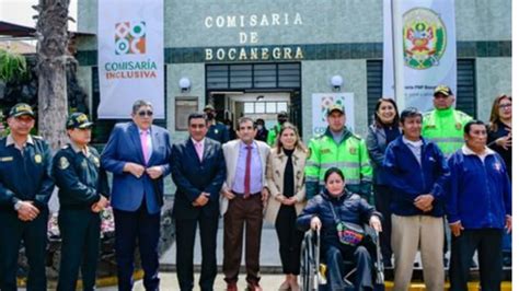 Ministro del Interior inauguró primera comisaría que atiende en lenguaje de señas y braille