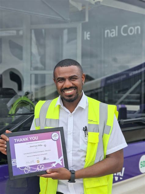 This Week Transdev Airport Services Took Time To Celebrate Our Employee
