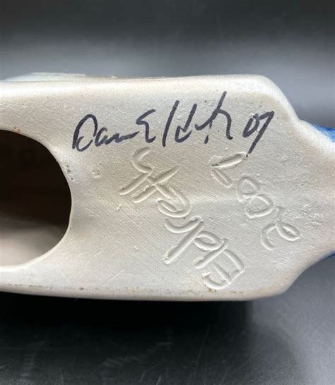 Eldreth Pottery Salt Glaze Bunny Signed By Dave Eldreth 2007