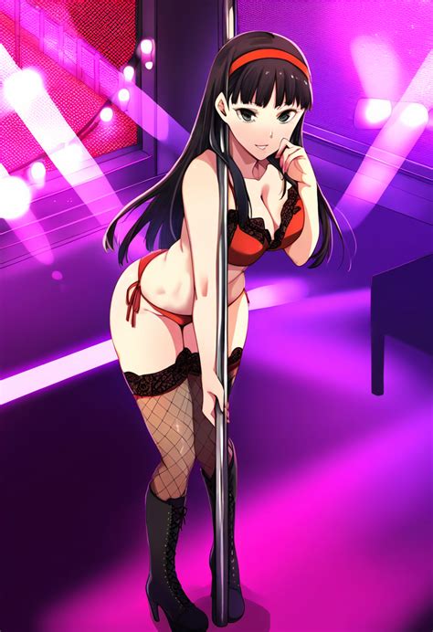 Rule 34 Ai Generated Amagi Yukiko Atlus Breasts Female Female Only