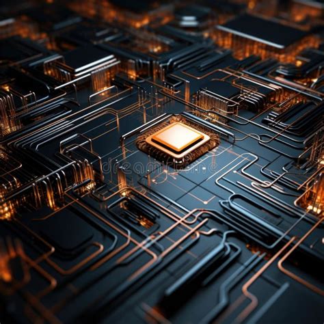 3d Abstract High Tech Background Stock Illustration Illustration Of High Wallpaper 303964661