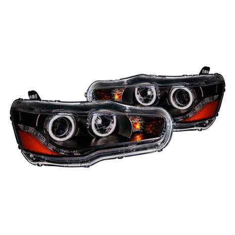 Anzo Mitsubishi Lancer DE ES GTS Sedan With Factory Halogen