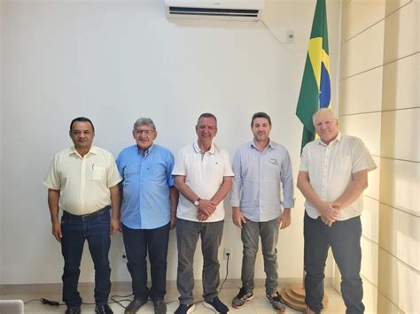 Deputado Antonio Andrade Debate Investimentos No Segmento Do Agro Representantes Da Aprosoja