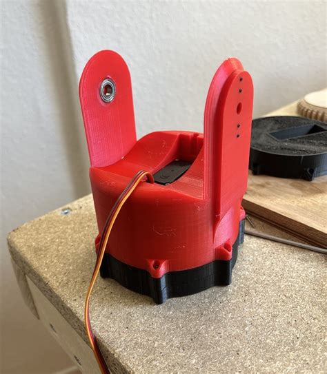 2 Axis Raspberrypi Remote Ir Camera Robot By Piotrc Download Free Stl