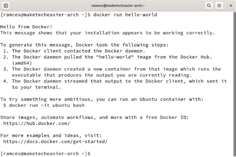 How To Install Docker In Linux Make Tech Easier