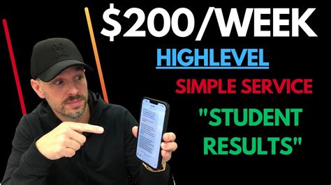 200 Per Week Using A Simple Gohighlevel Automation Youtube